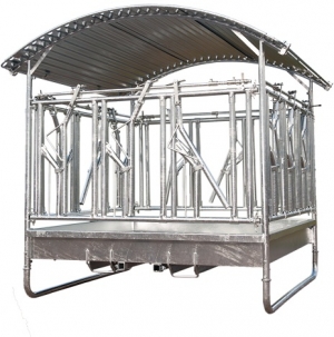 Feed rack with lockable gates | Sagroparts